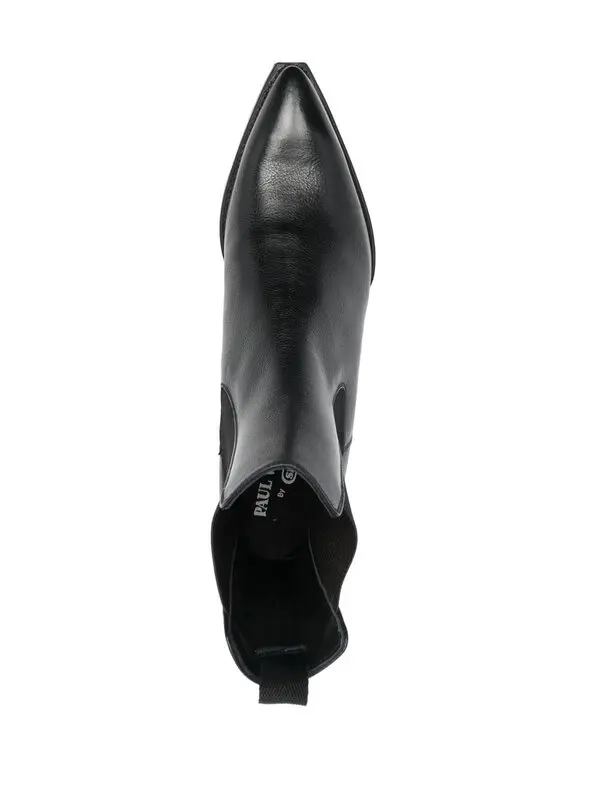 PAUL WARMER Pointed-toe Chelsea Boots