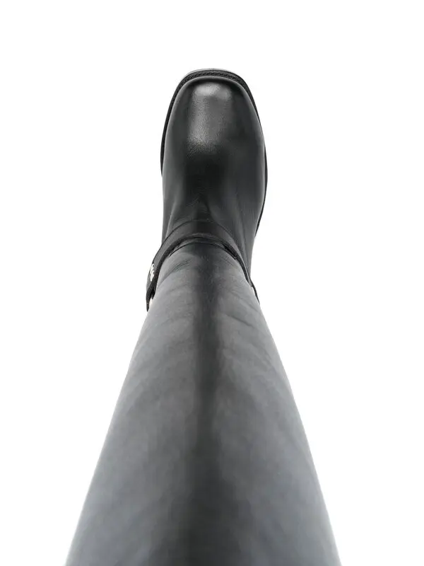 PAUL WARMER Ring-detail Long Boots