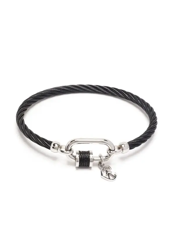 CHARRIOL Forever Lock Cable Bangle - Black