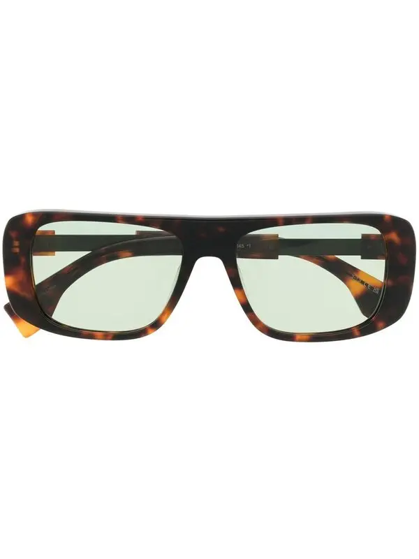 MARCELO BURLON COUNTY OF MILAN Polygala Sunglasses - Brown