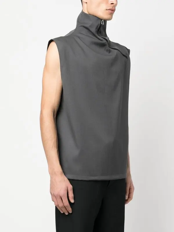 OAMC High-neck Virgin-wool Vest