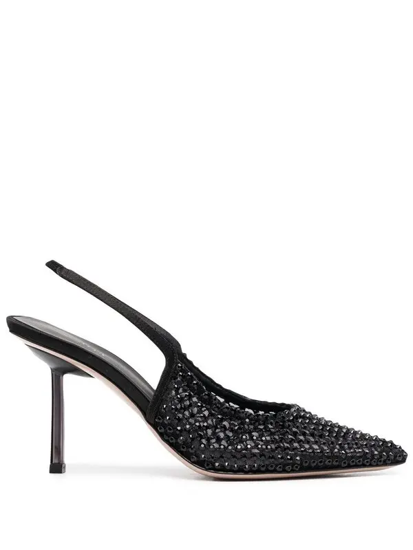 LE SILLA 100mm Gilda Slingback Pumps - Black