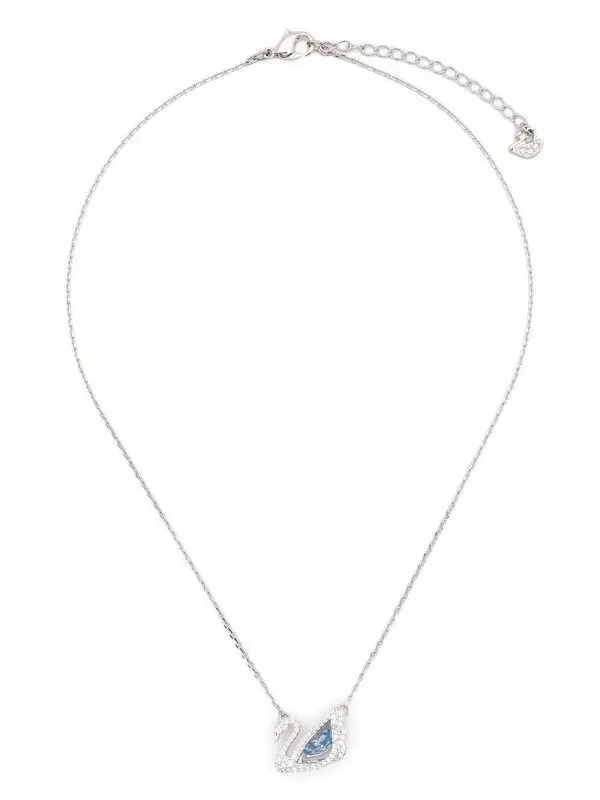 SWAROVSKI Crystal-embellished Swan Pendant Necklace