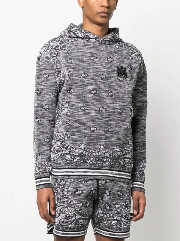 Amiri Logo-patch Pullover Hoodie