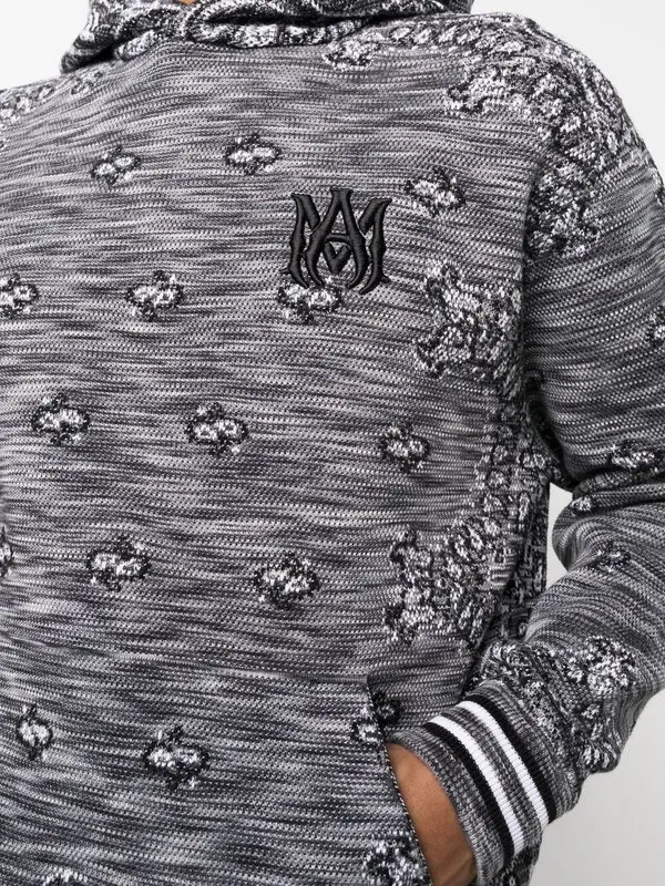 Amiri Logo-patch Pullover Hoodie