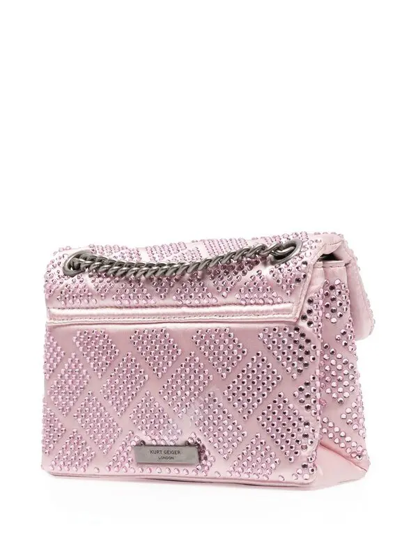 Kurt Geiger Mini Kensington Crystal-embellished Bag