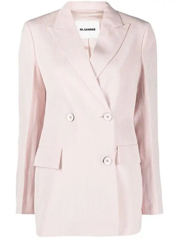 JIL SANDER Double-breasted Tailored Blazer