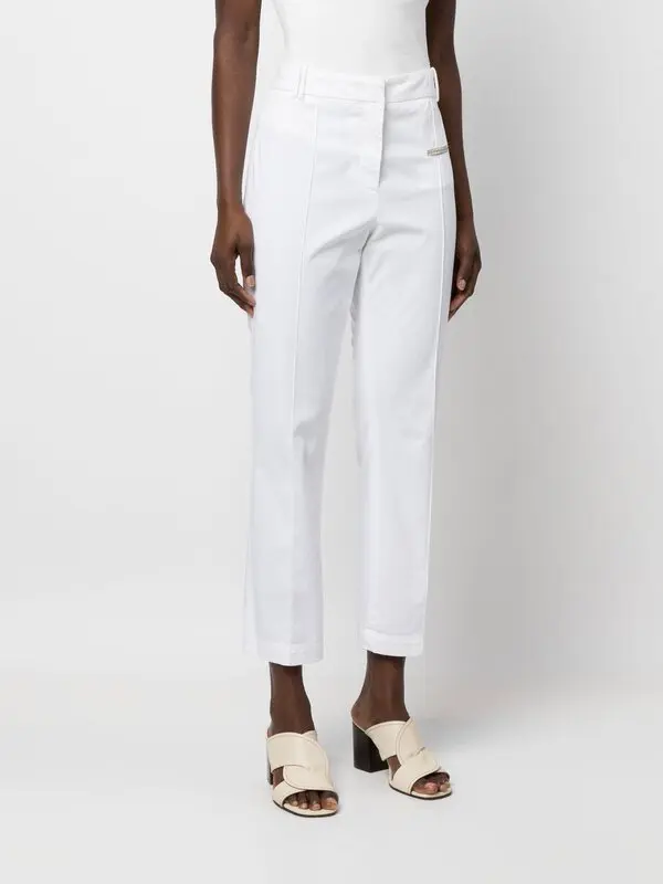 Fabiana Filippi Straight-leg Trousers - White