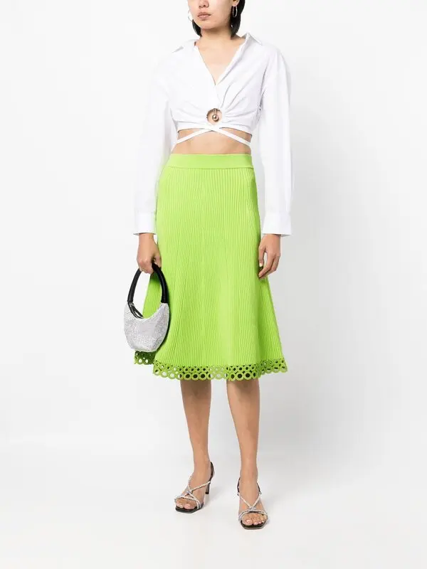 Simkhai A-line Midi Skirt