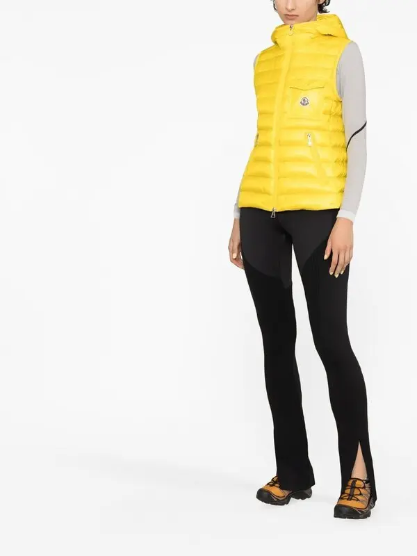 Moncler Glygos Hooded Quilted Gilet