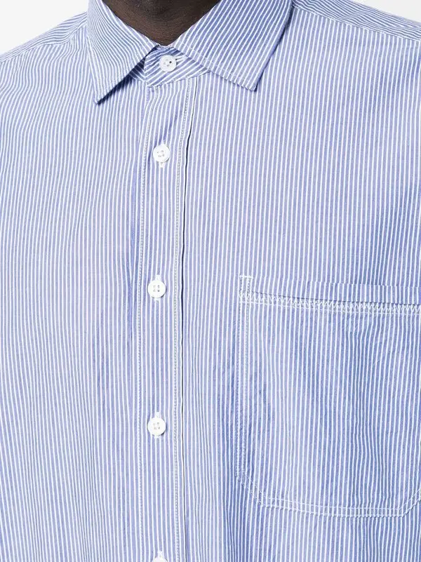 Orlebar Brown Grasmoor Long-sleeve Striped Shirt