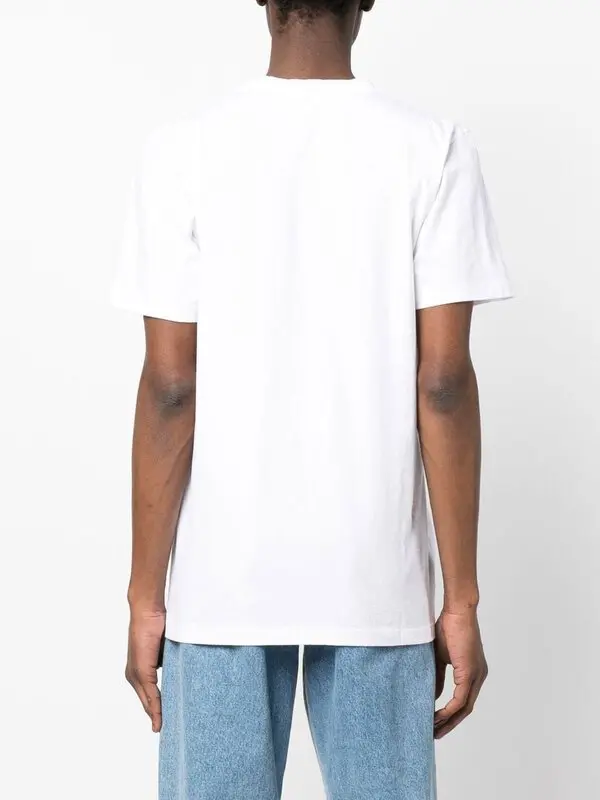 FRAME Plain Round-neck T-shirt