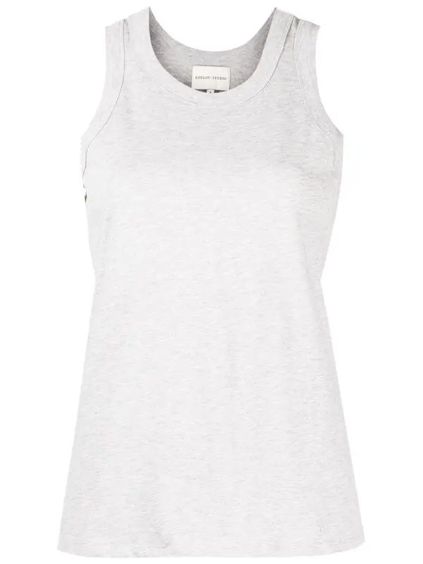 Loulou De Saison Loulou Studio Round-neck Tank Top - Grey