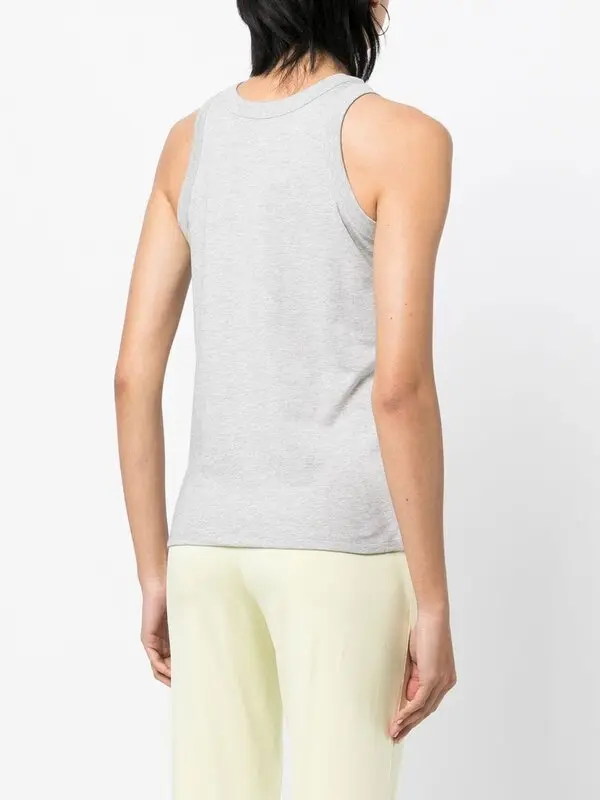 Loulou De Saison Loulou Studio Round-neck Tank Top - Grey