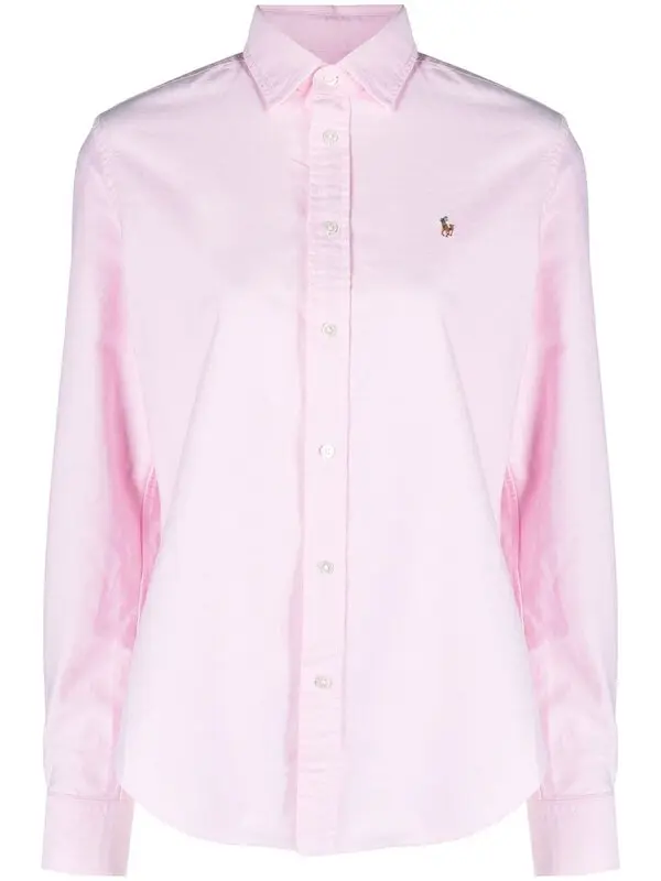 Polo Ralph Lauren Polo Pony Cotton Shirt - Pink