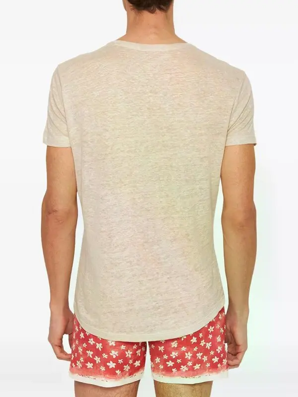 Orlebar Brown Crew Neck Short-sleeved T-shirt - Neutrals
