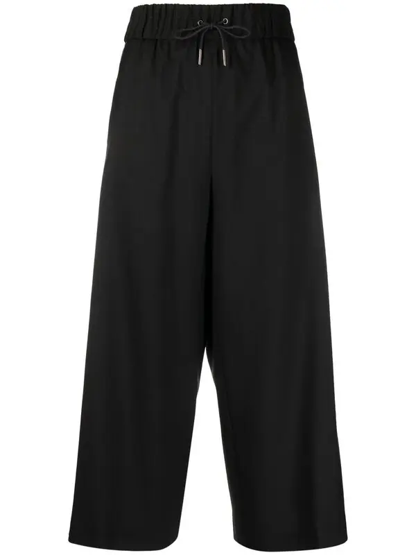 Fabiana Filippi Cropped Flared Trousers