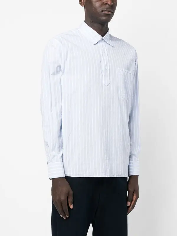 Orlebar Brown Long-sleeve Striped Shirt