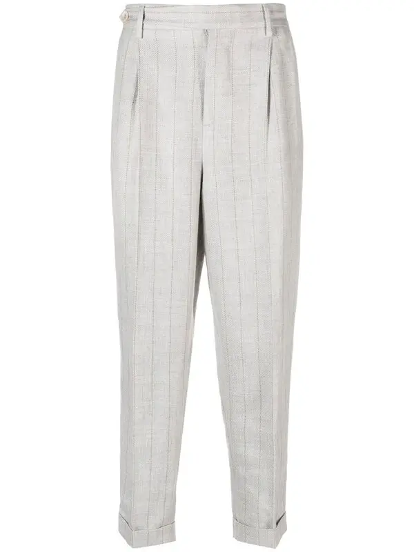 Brunello Cucinelli Cropped Tailored Trousers