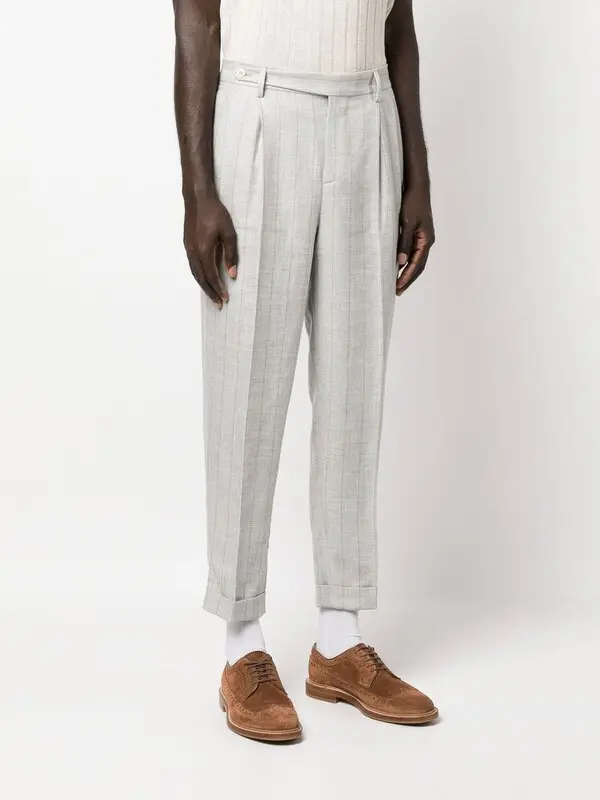 Brunello Cucinelli Cropped Tailored Trousers