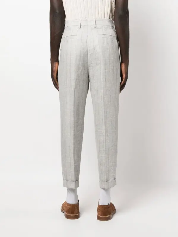 Brunello Cucinelli Cropped Tailored Trousers