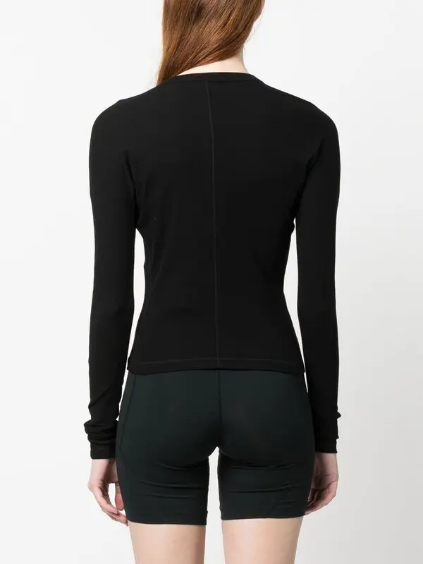 Y3 Logo-print Long-sleeve Top