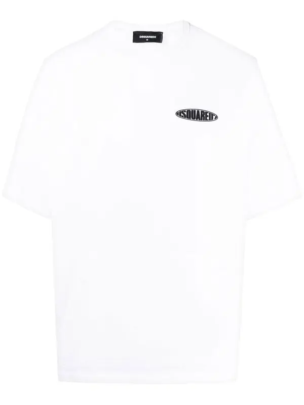Dsquared2 Logo-print Cotton T-shirt - White