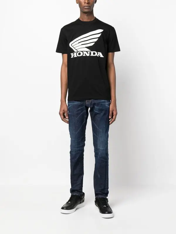 Dsquared2 Honda-print T-shirt - Black