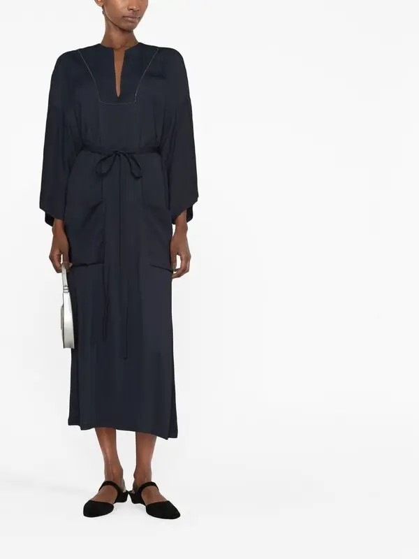 Fabiana Filippi Belted Midi Dress