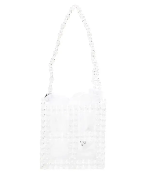 0711 TBILISI Tekla Bucket Bag - White