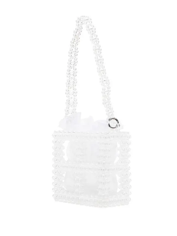0711 TBILISI Tekla Bucket Bag - White