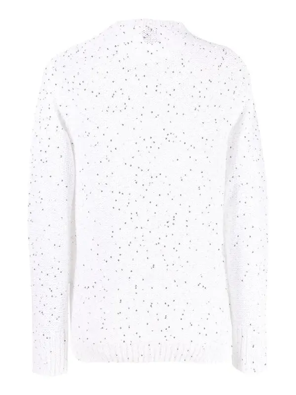 Lorena Antoniazzi Sequin Detailing Sweater