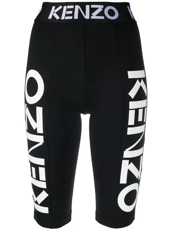 Kenzo Logo-print Knee-high Shorts
