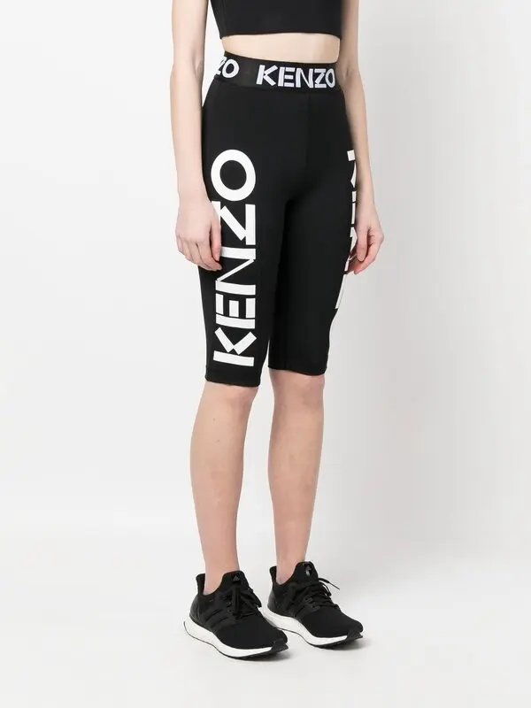 Kenzo Logo-print Knee-high Shorts