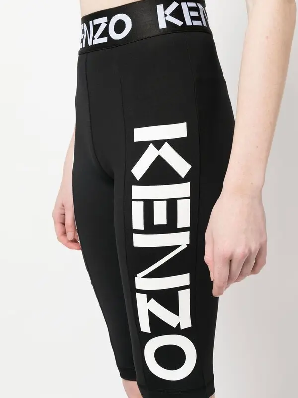 Kenzo Logo-print Knee-high Shorts