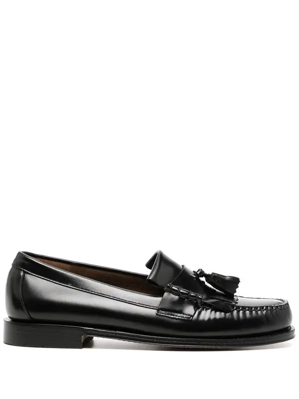 G.H.BASS Weejuns Layton Kiltie Loafers - Black