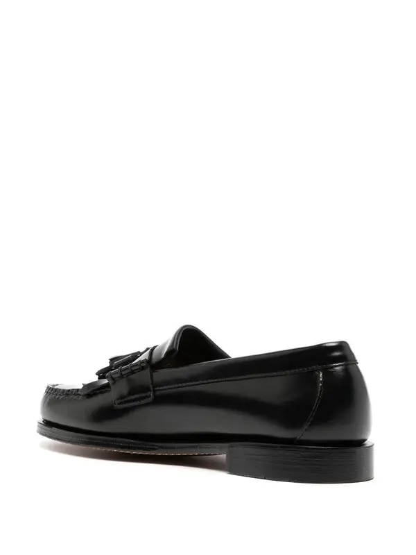 G.H.BASS Weejuns Layton Kiltie Loafers - Black