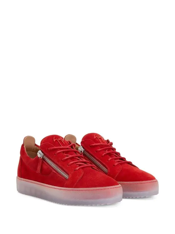 GIUSEPPE ZANOTTI Frankie Low-top Sneakers - Red