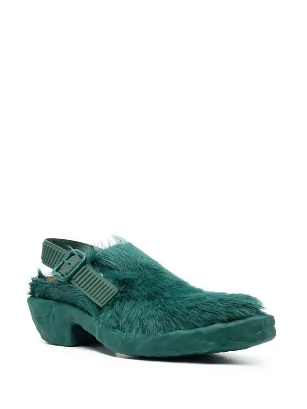 Camper 60mm Venga Mules - Green