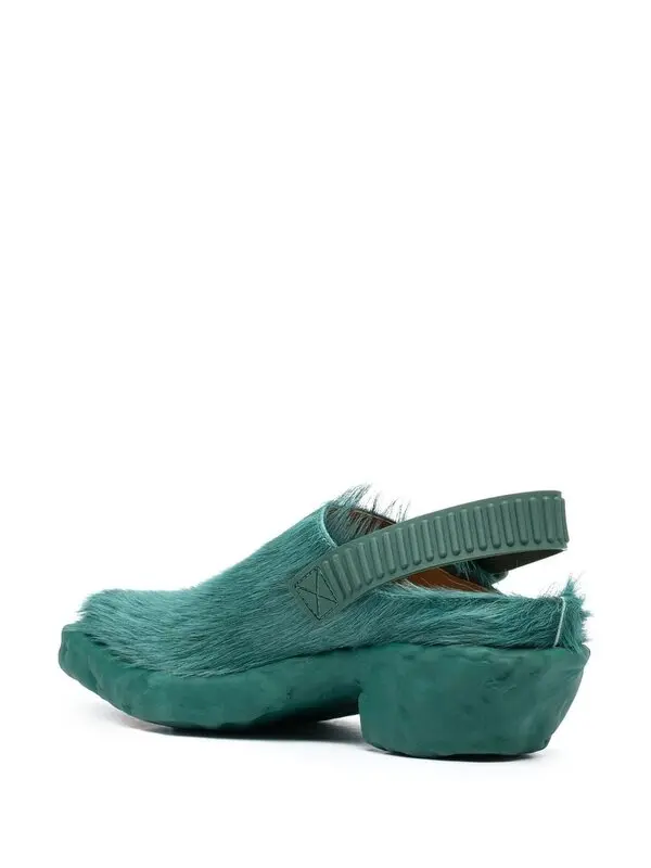 Camper 60mm Venga Mules - Green