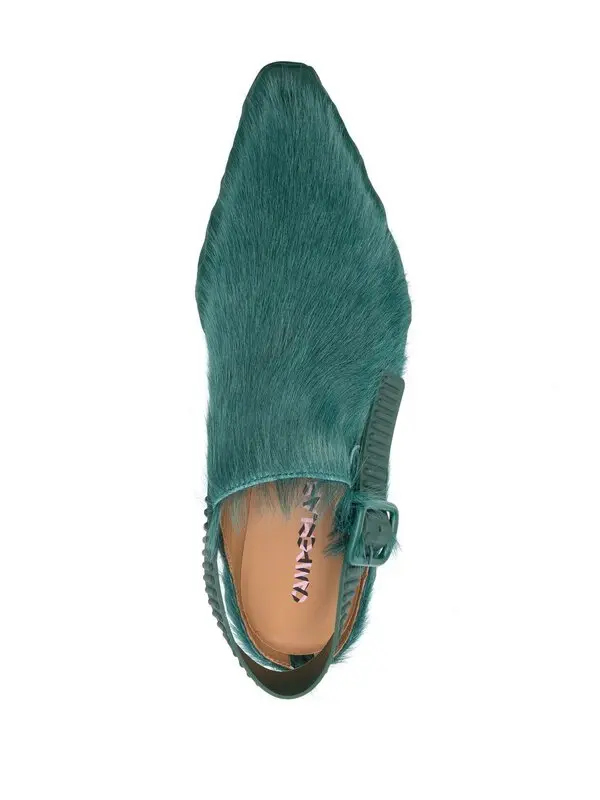Camper 60mm Venga Mules - Green