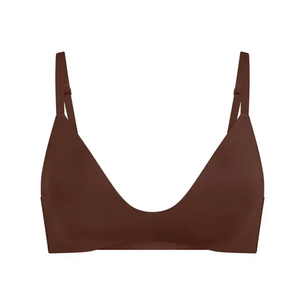 SKIMS Wireless Form T Shirt Demi Bra - Cocoa