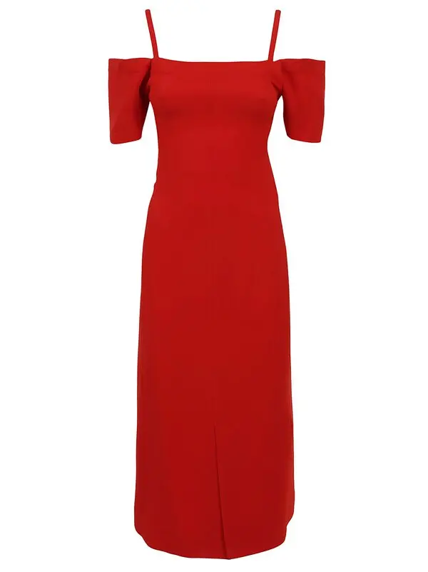 Victoria Beckham Off-shoulder Bandeau Dress