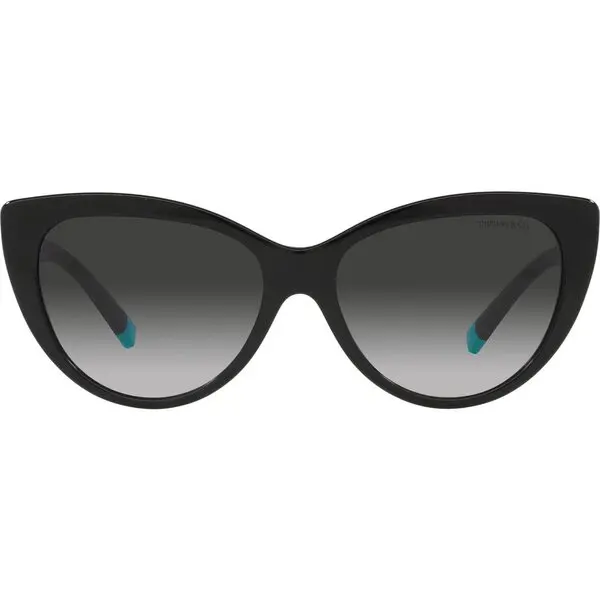 Tiffany & Co. 56mm Cat Eye Sunglasses - Black