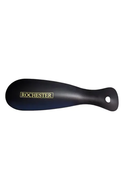 ROCHESTER Metal Shoe Horn - Black