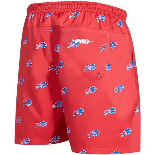 PRO STANDARD Buffalo Bills Allover Print Mini Logo Shorts