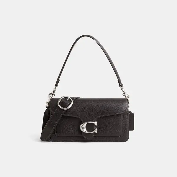 COACH Restored Tabby Shoulder Bag 26 - Silver/black