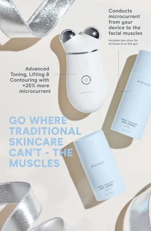 NuFACE Trinity+ Smart Advanced Facial Toning Routine Set $540 Value