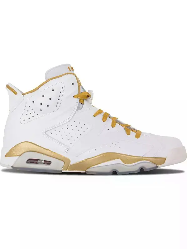 JORDAN Air 6 Retro Golden Moments Sneakers - White