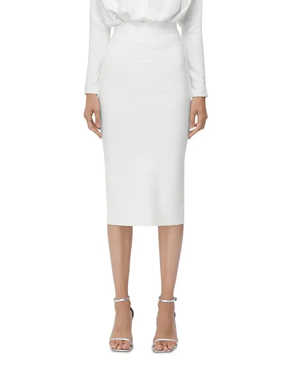 Herve Leger Icon Bandage Pencil Skirt